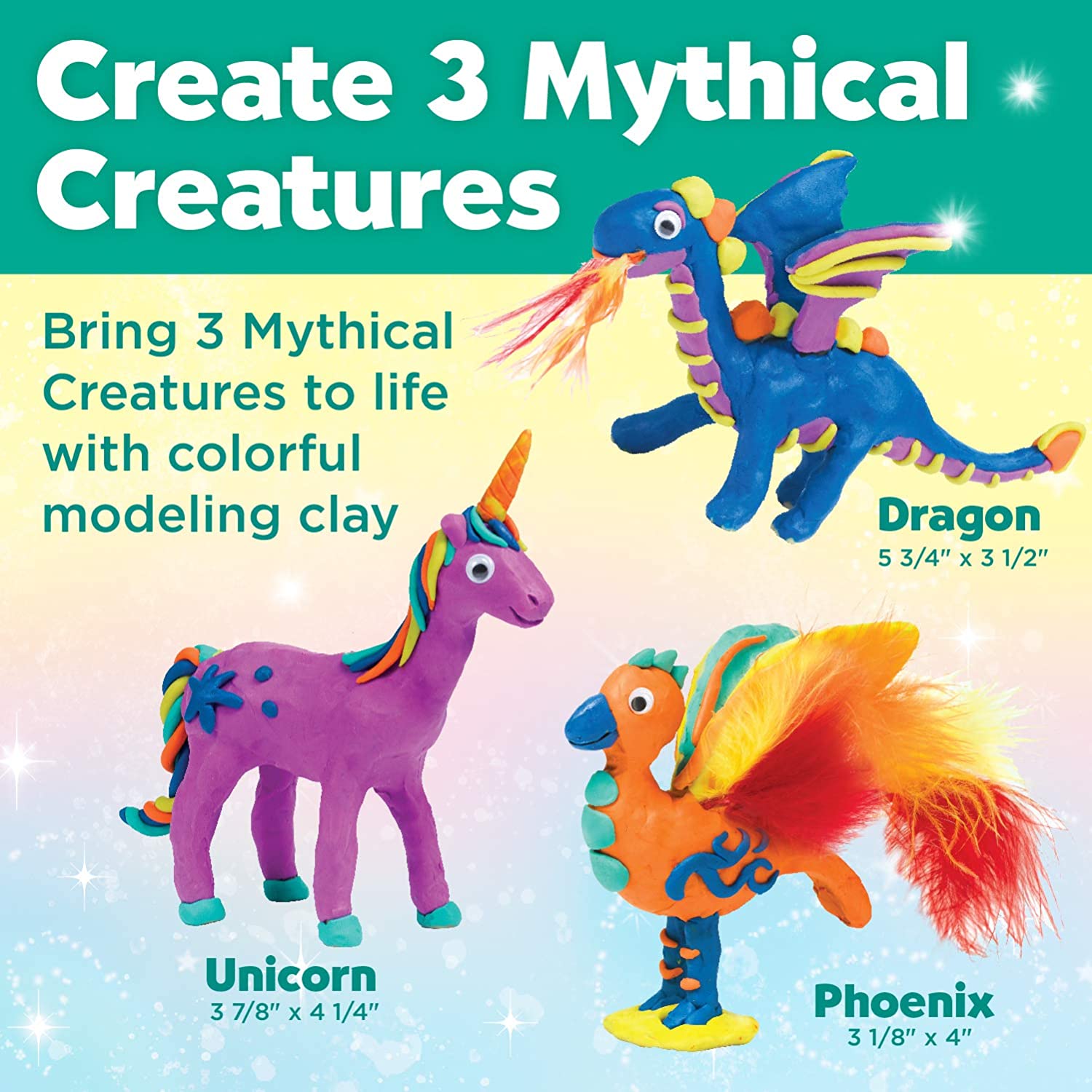 Clay Mythical Creatures – Learning Express Toys & Gifts - Woodstock GA